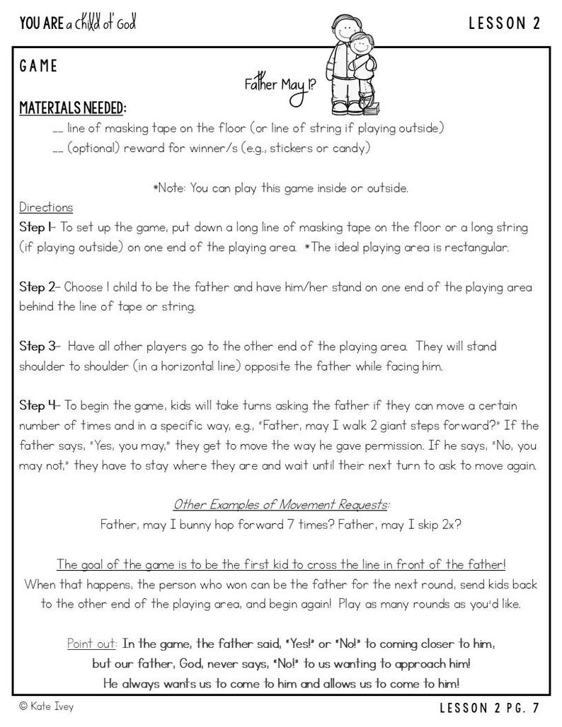 You Are Part of God's Family | Identity in Christ Lesson With ...