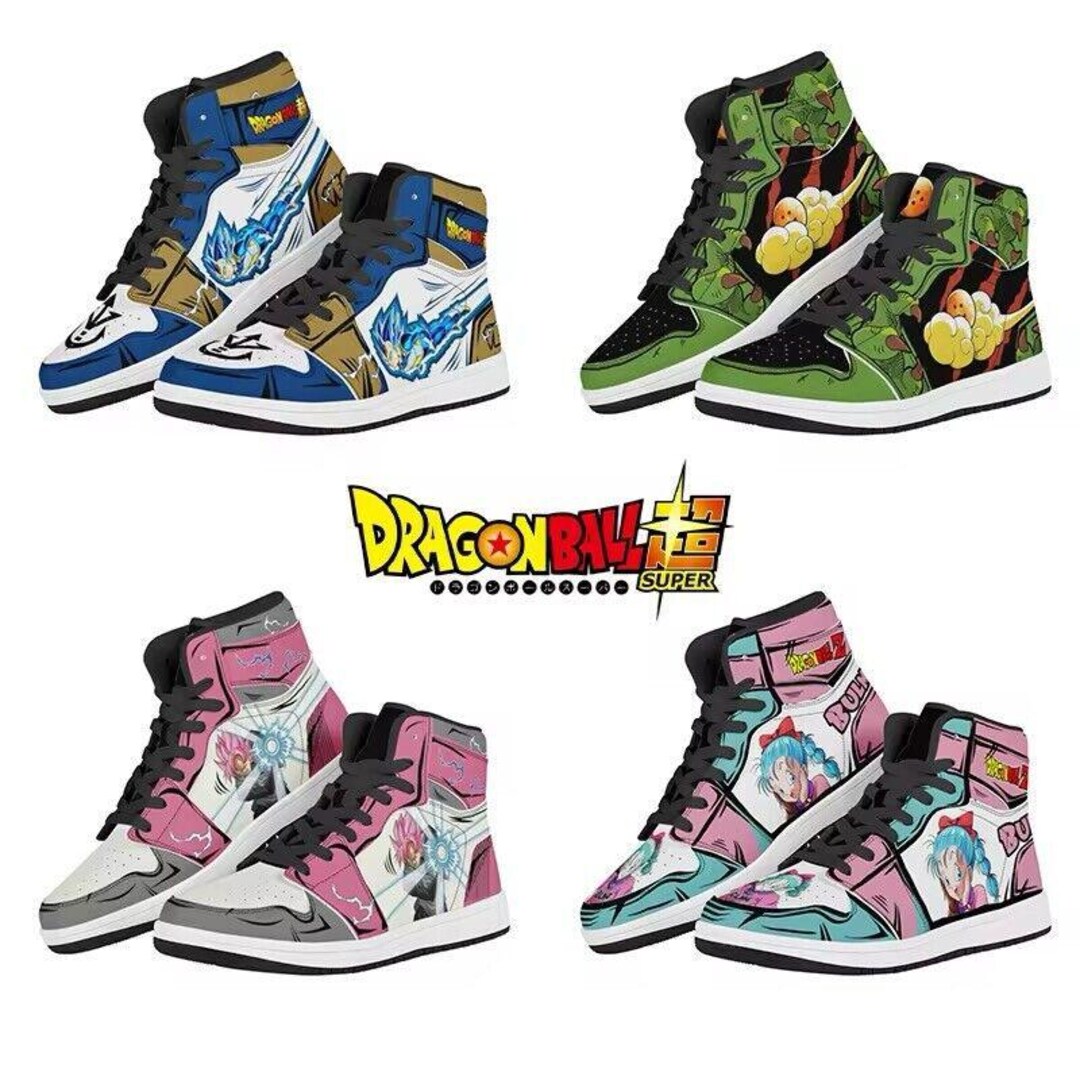 Custom DBZ Shoe Collection Mid Top Sneaker - Etsy