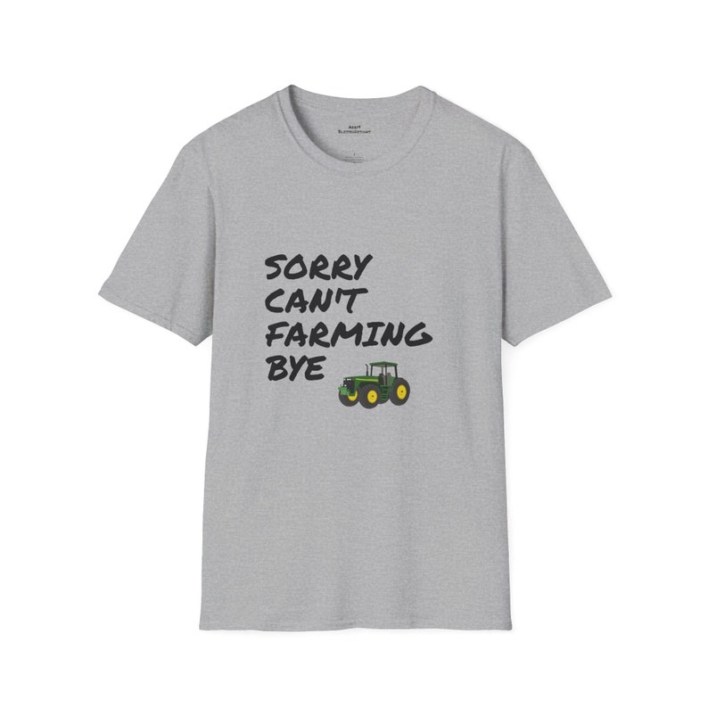 Sorry Can't Farming Bye - Etsy