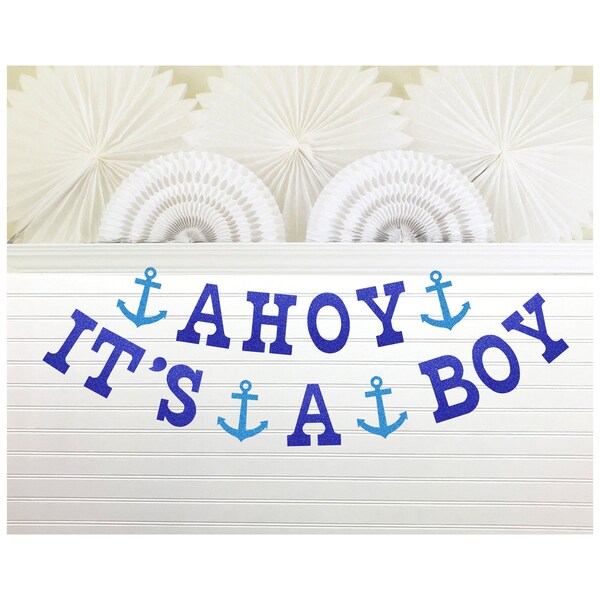 Ahoy Sign - Etsy