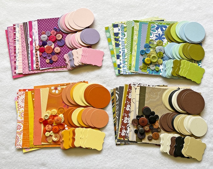 Destash 6x6 Pattern Paper Kit 116 Pieces Total DIY Scrap Journal ...