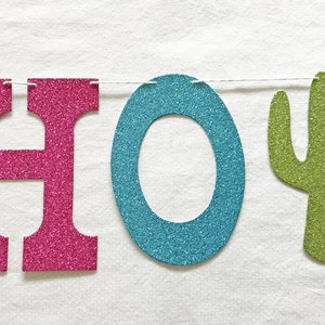 Glitter Nacho Bar Banner 5 Inch Letters Fiesta Birthday Banner Nacho ...