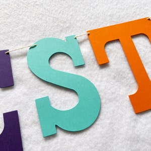 Let's Fiesta Decoration Banner - 5 Inch Letters - Fiesta Birthday Party ...