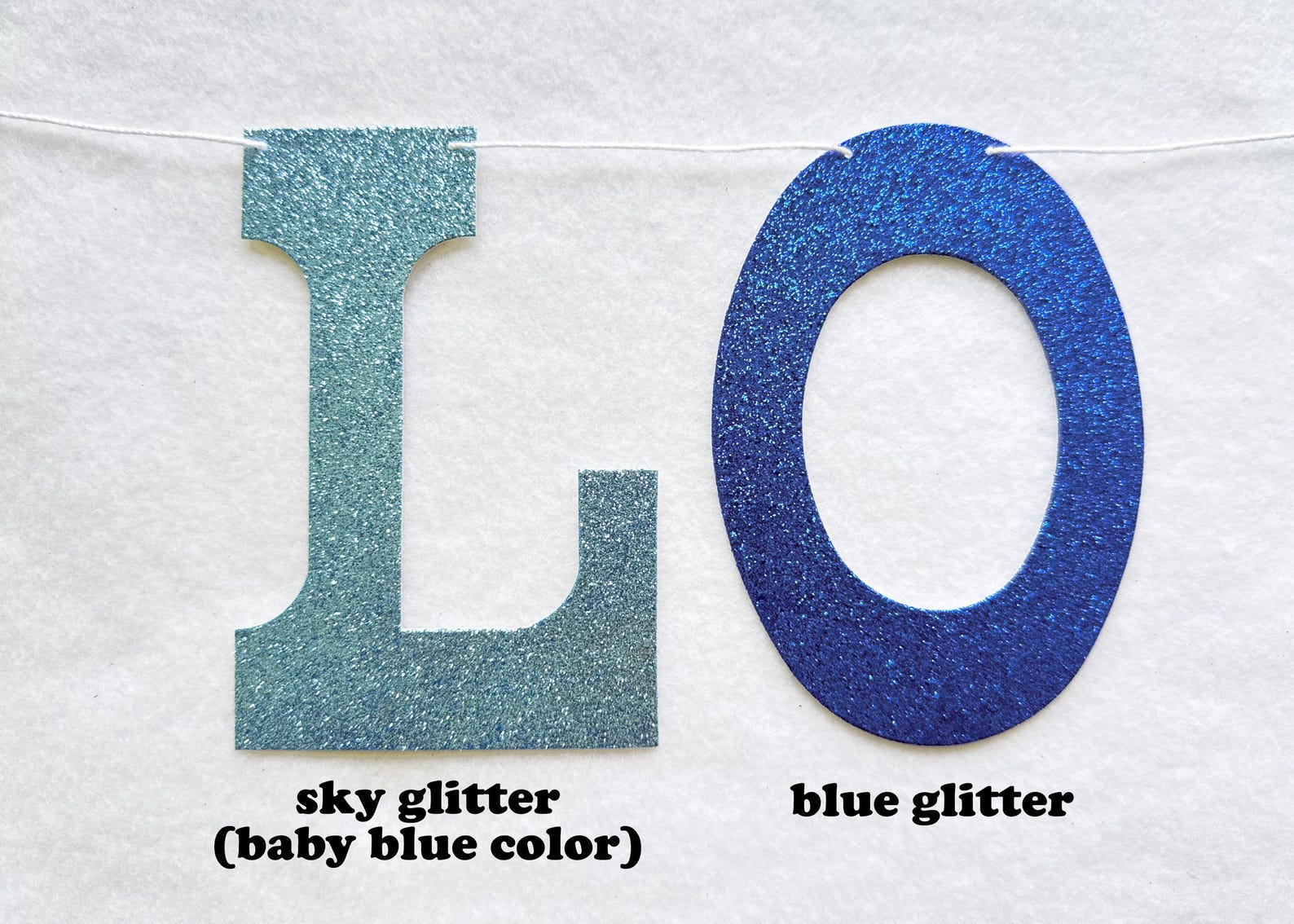 Western Name Banner - Glitter 5 Inch Tall Letter - Little Cowboy 1st ...