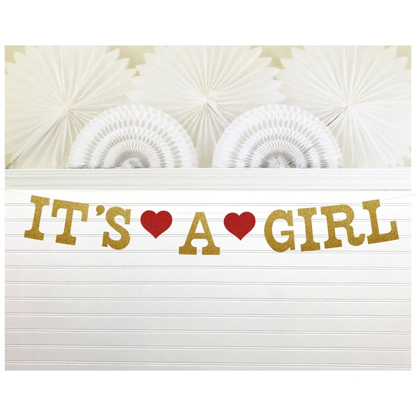 Its a Girl Banner - Etsy