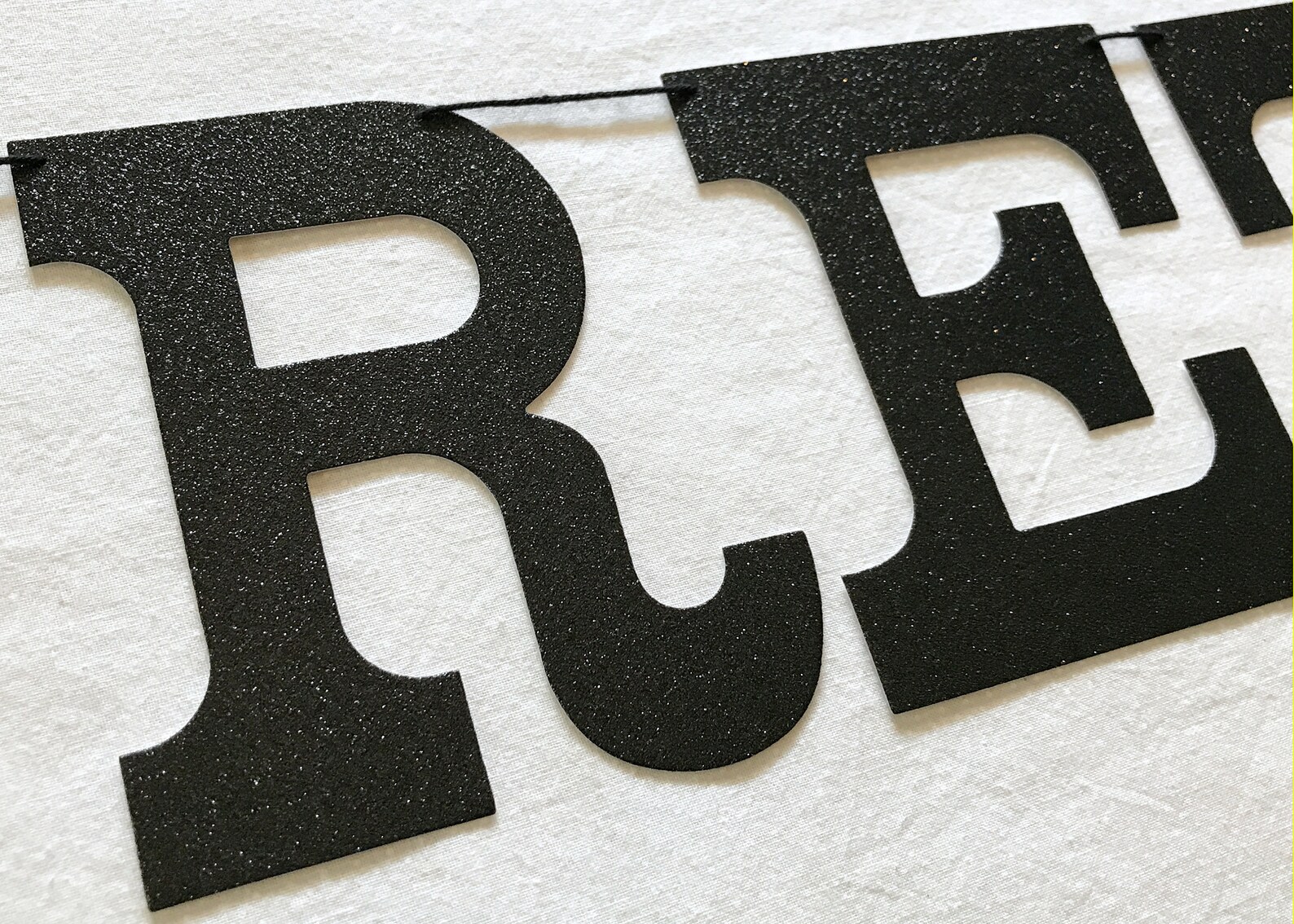 Retirement Party Banner - Glitter 5 Inch Letters - Flying Into ...