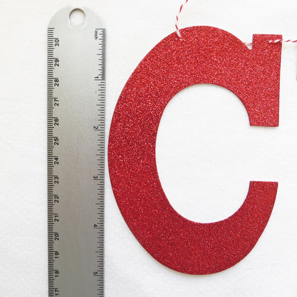 Glitter Hashtag Banner 5 Inch Letters Custom Wedding - Etsy