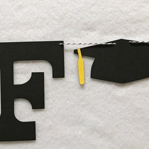 Graduation Name Banner 5 Inch Letters 2022 Gradation Party | Etsy