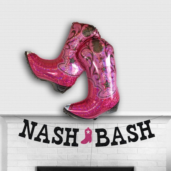 Nash Bash Banner Glitter - 5 inch Letter - Bachelorette Party ...