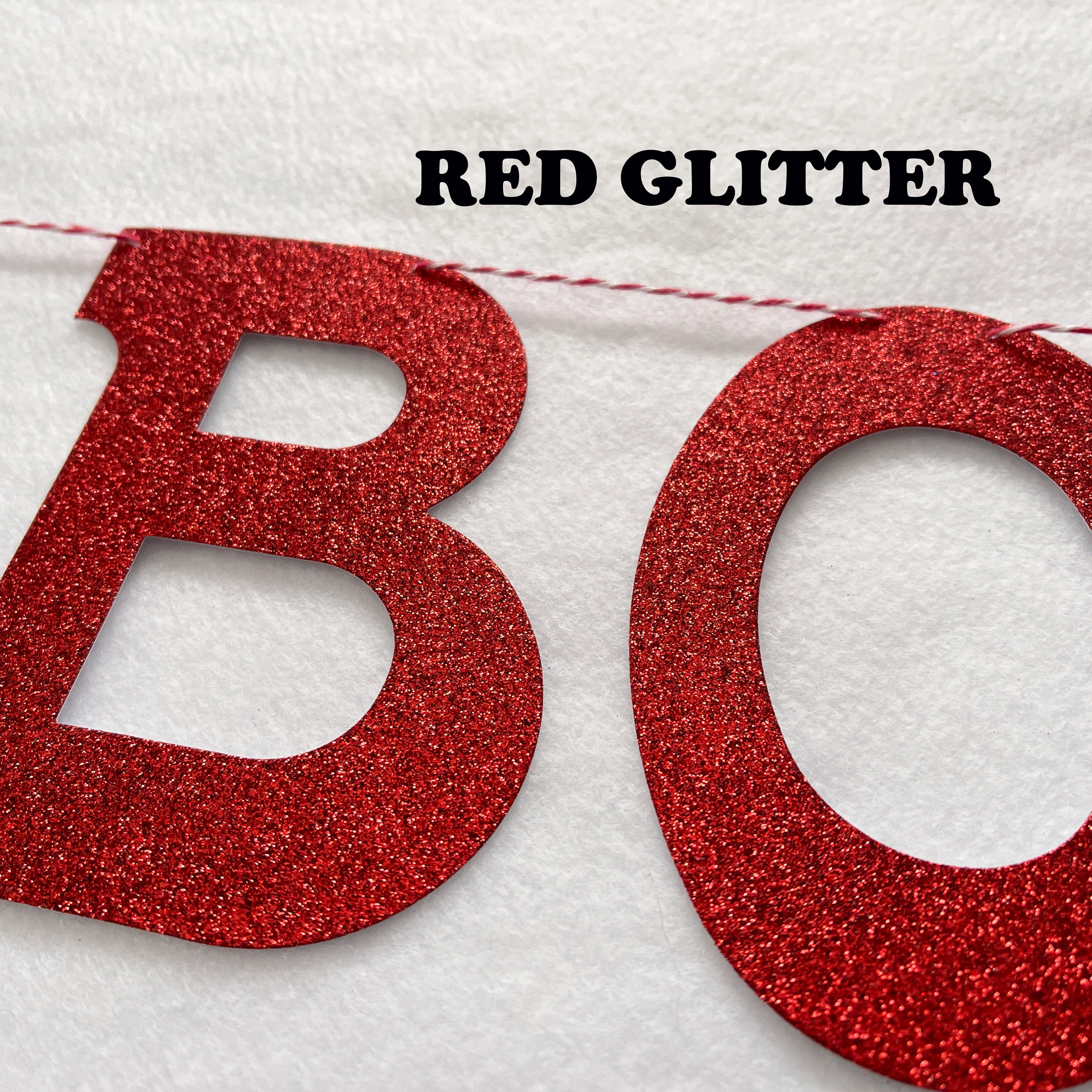 Western Name Banner - Glitter 5 Inch Tall Letter - Little Cowboy 1st ...