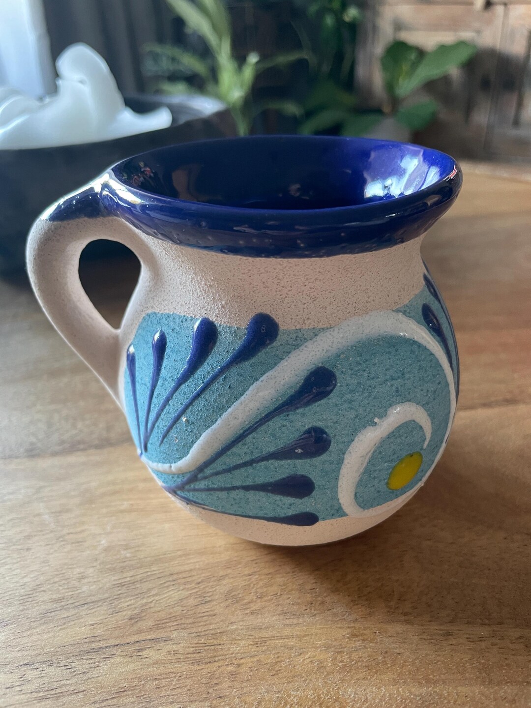 Cute Ceramic Hand Painted Mexican Mug - Etsy