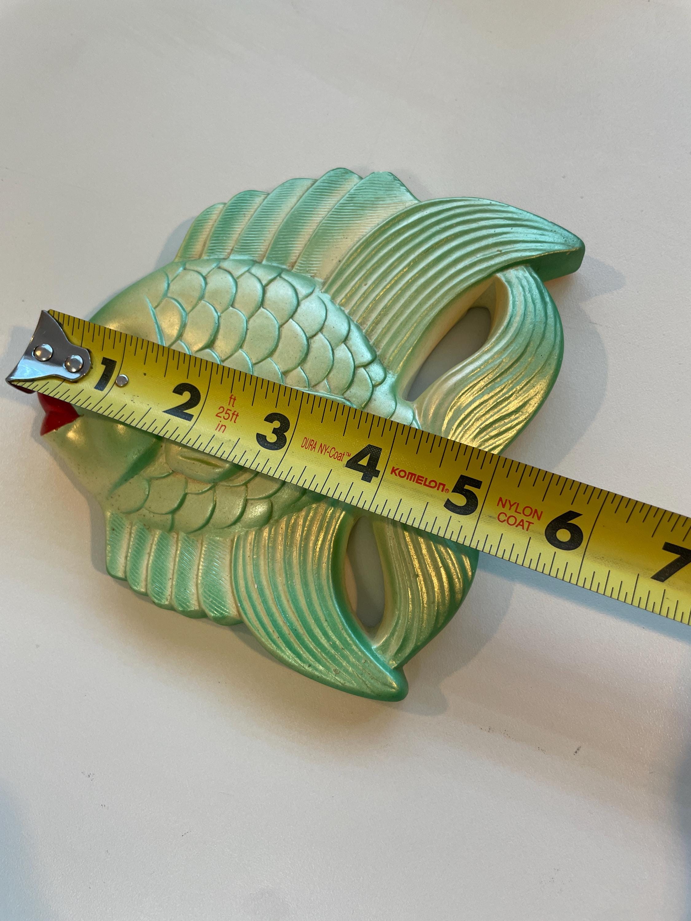 Vintage Set of 2 Fish Wall Hangings 1954 Miller Studio Chalkware Wall ...