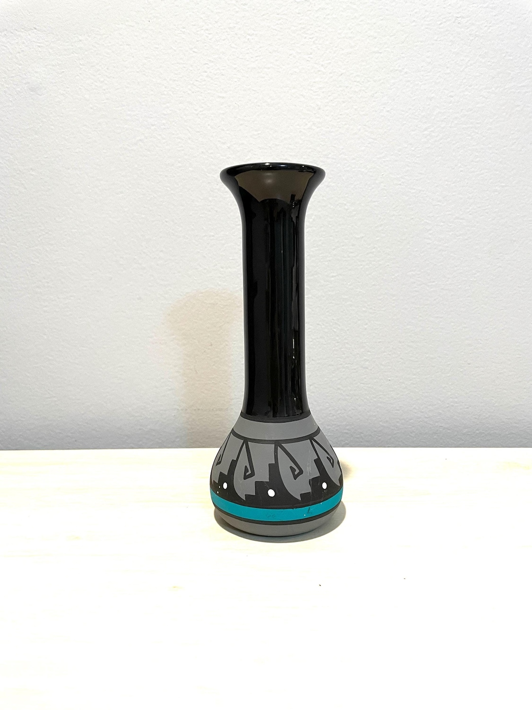 Vintage Native American Pottery Kopa Tribe Arizona CC.113 Hand Painted ...