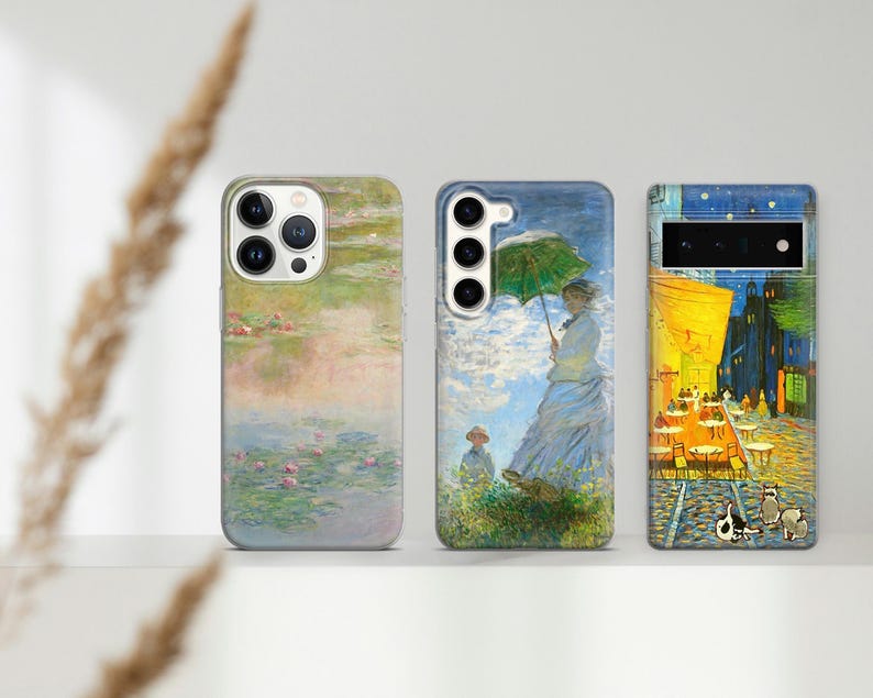Vincent Van Gogh Phone Case Iconic Famous Painting Cover for Google ...