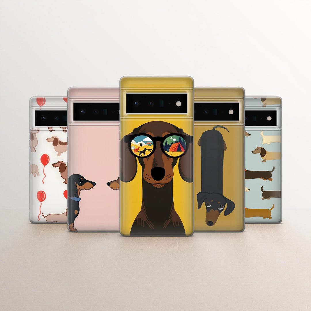 Sausage Dog Phone Dachund Dog Cover Fit for Google Pixel 10 XL, 9A ...