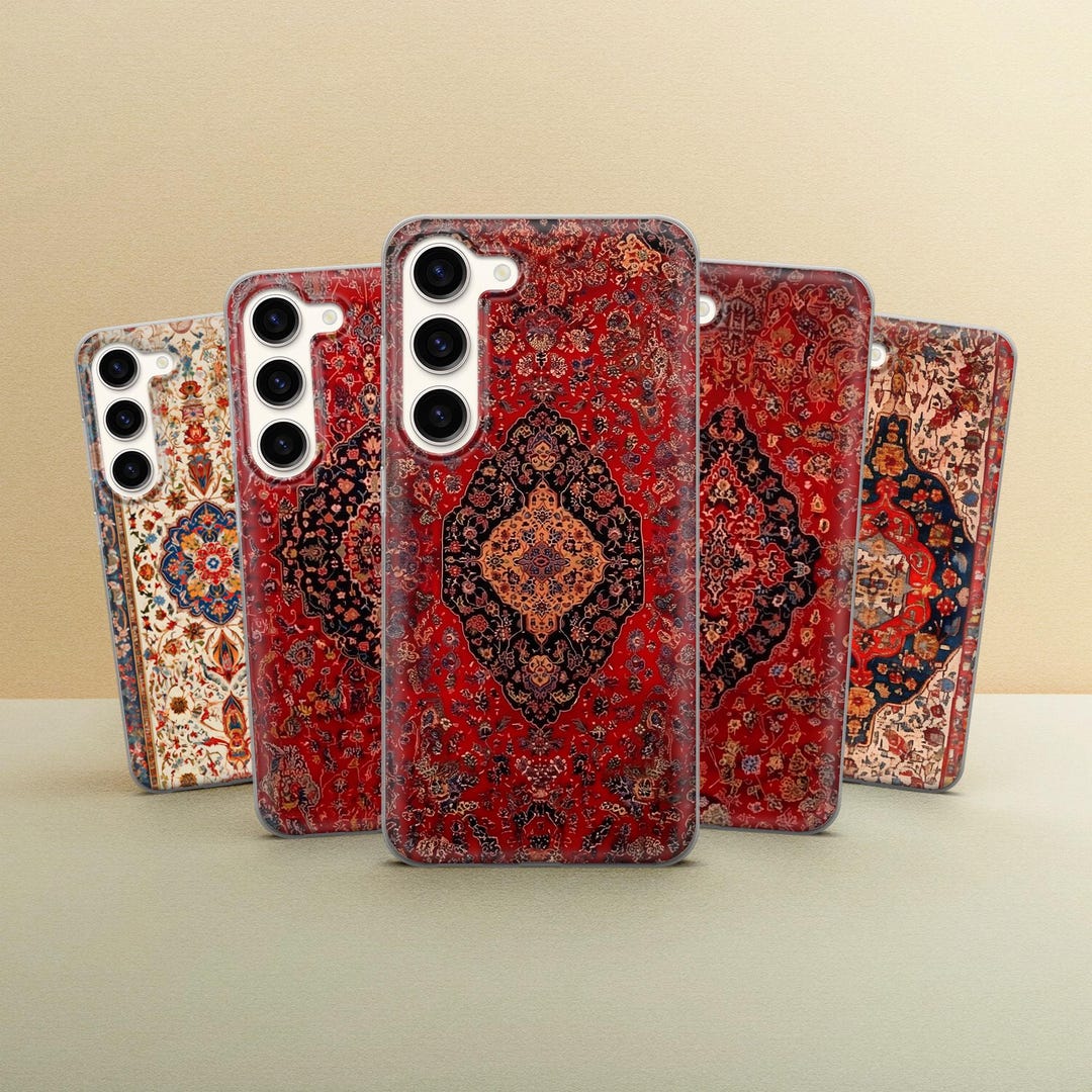 Wall Rug Carpet Phone Vintage Cover for Samsung Galaxy S25ultra, S24 ...