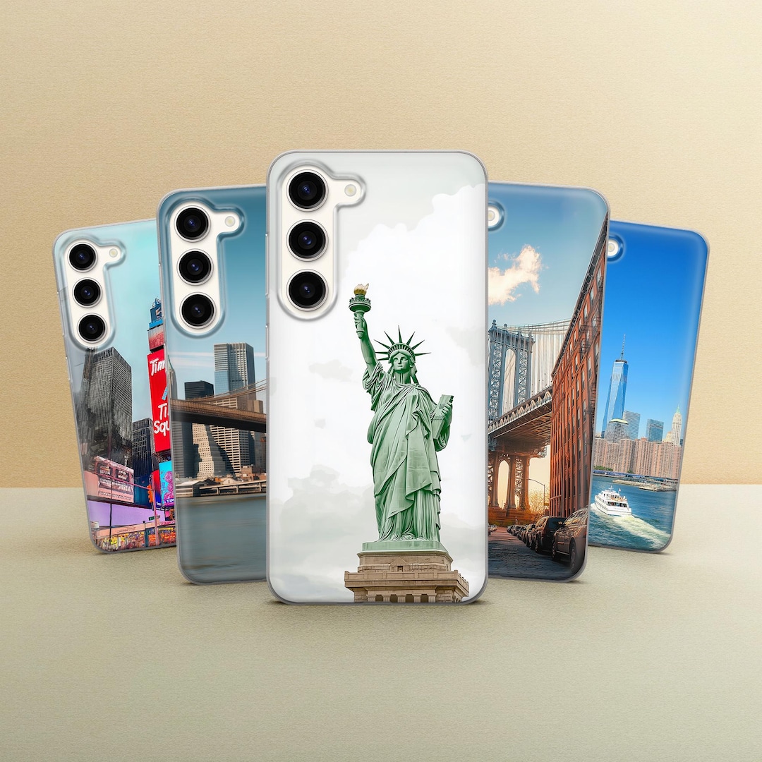 New York City Phone Case: USA Urban Design, Soft Gel Cover for iPhone ...