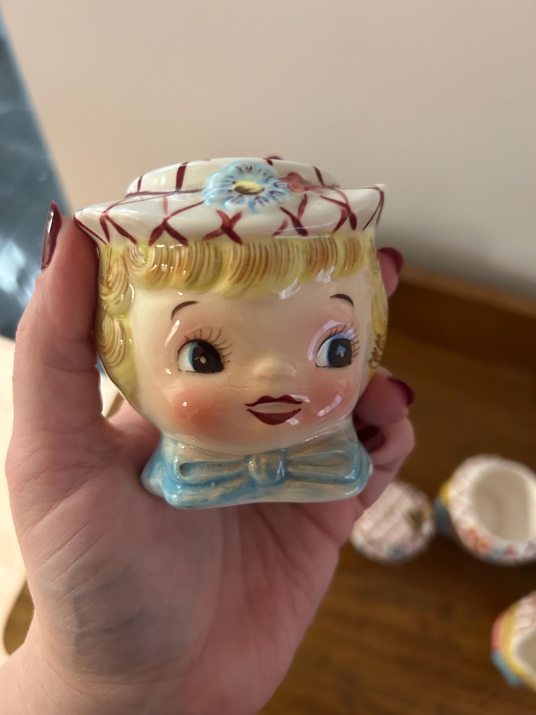 Lefton Miss Dainty Salt and Pepper - Etsy