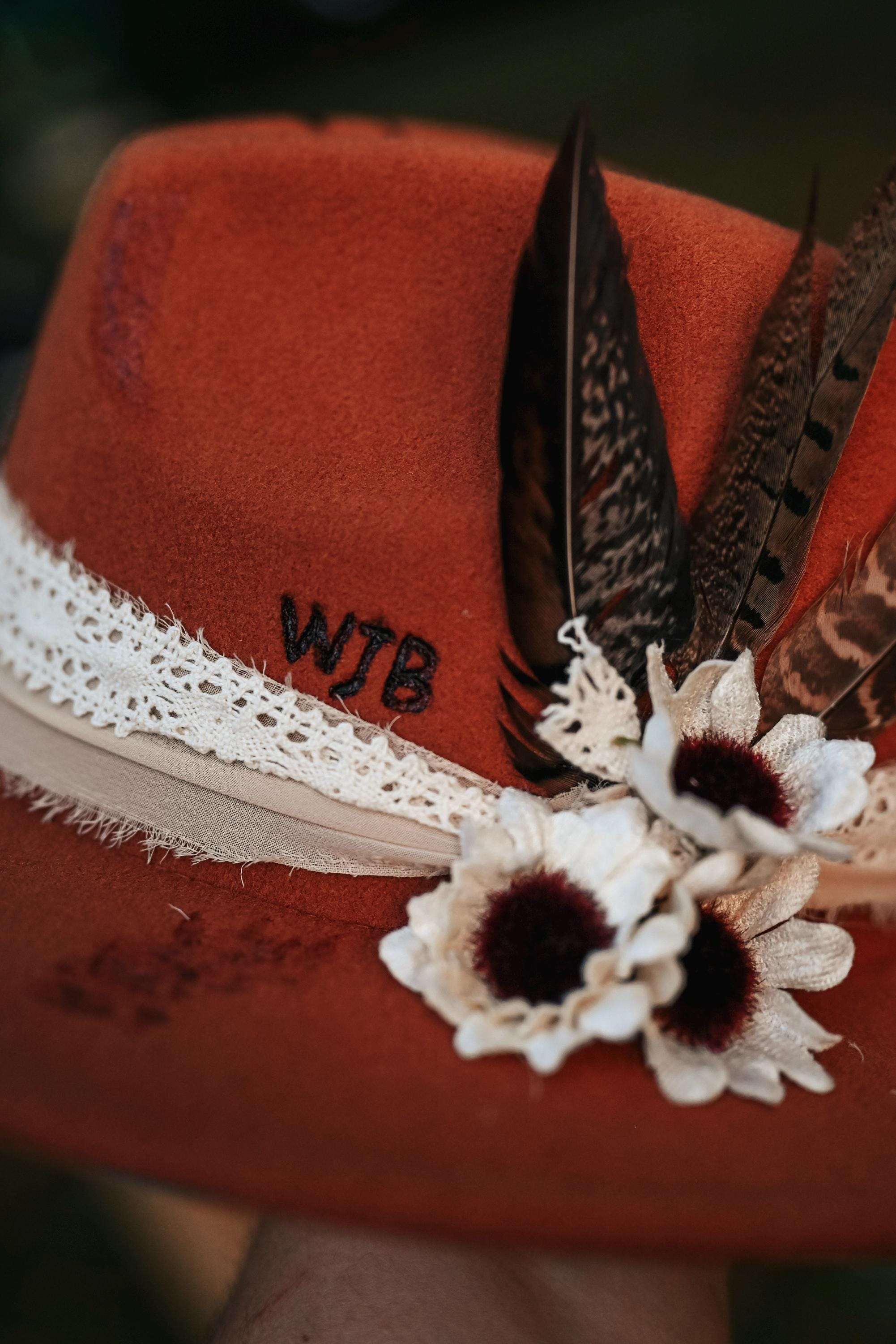 Custom Burnt/ Branded Cowboy Hat - Etsy