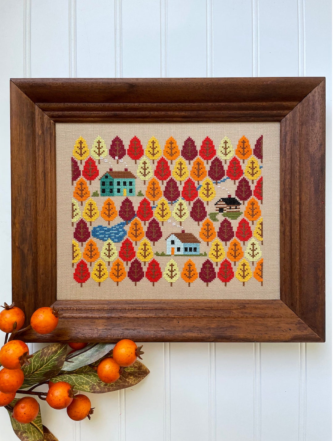 Harper's Forest (inspired by the Art of Charley Harper)cross Stitch ...