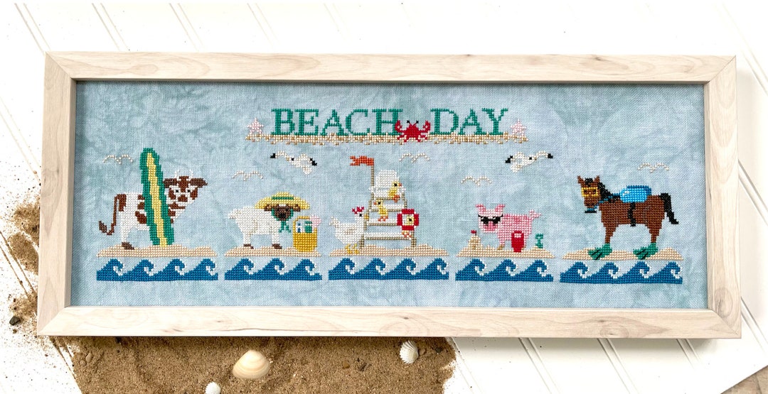 Beach Day Complete 5 Part Series: PDF Instant Download - Etsy