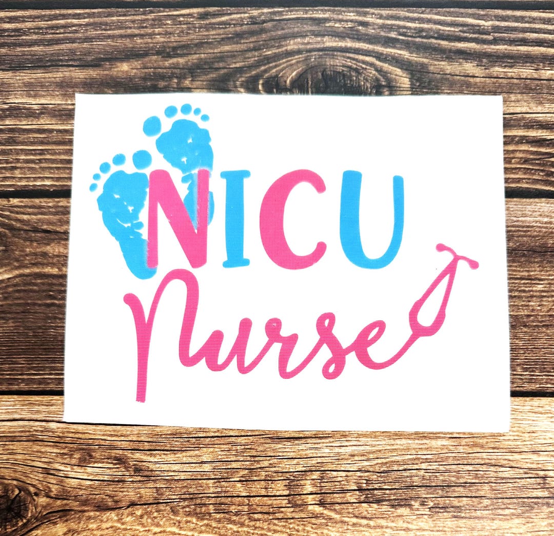 Nurse Decal | Nurse Sticker | NICU Decal | NICU Sticker | Yeti Decal ...