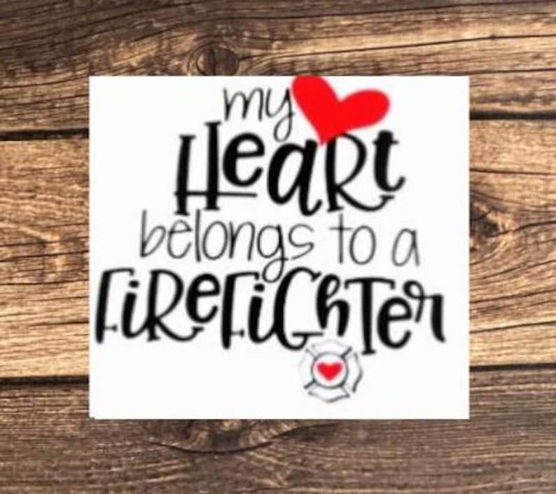 Fire Decal | Fire Sticker | Firefighter Decal | Firefighter Sticker ...