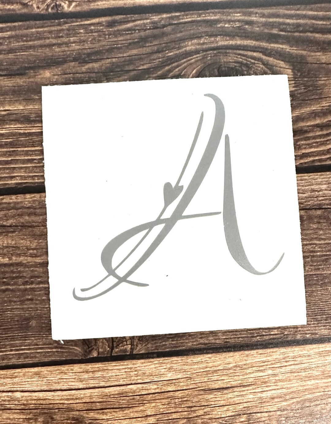 Monogram Letter Decal | Yeti Decal | Car Decal | | Personalized ...