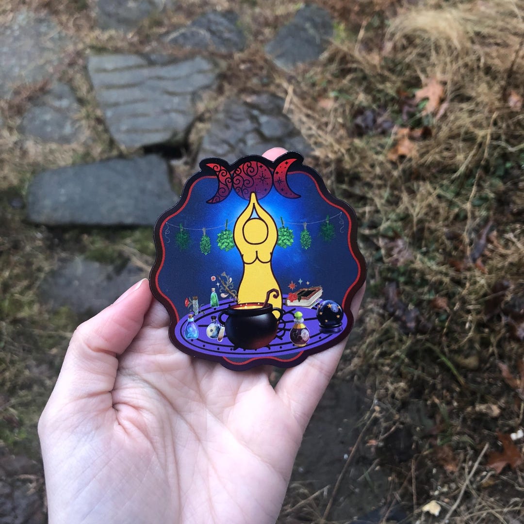 Circe Story Goddess Magnet, Die Cut (brigid’s Grove, Goddess, Circe ...