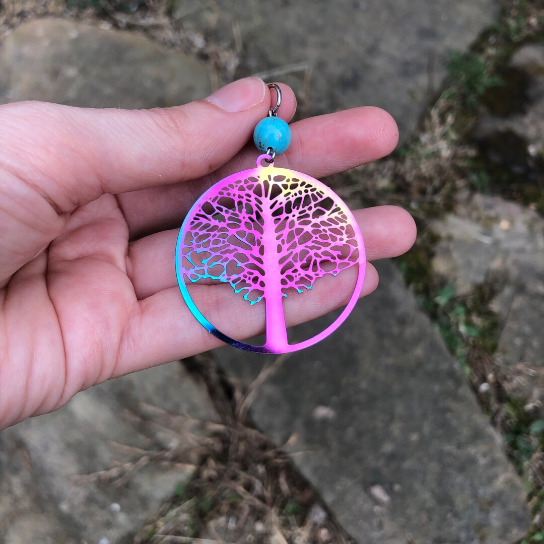Filigree Tree of Life Pendant/charm- Multicolor (tree, Giving, Mother ...
