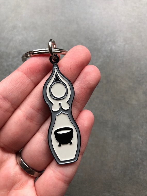 Cauldron Keeper Story Goddess Keychain brigids Grove - Etsy