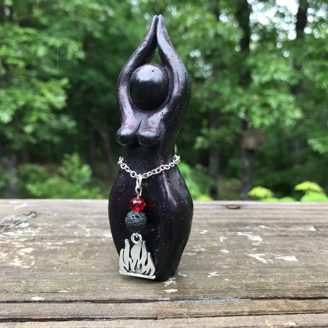 Pele Goddess Sculpture statue Story Goddess Fire Goddess - Etsy