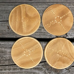 DIVINE IMPERFECTION: Small Wooden Chartres Labyrinth sacred Path ...