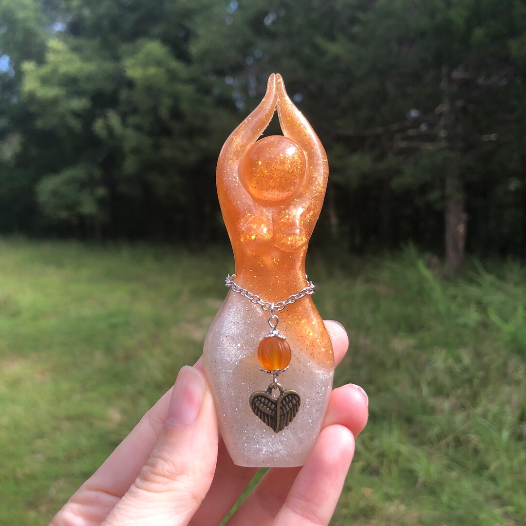 OOAK 31: Freya Story Goddess Statue figurine, Sculpture - Etsy