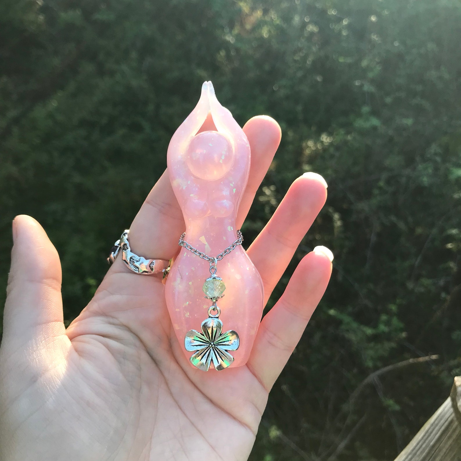 Blodeuwedd Story Goddess Statue figurine Statue Beltane - Etsy