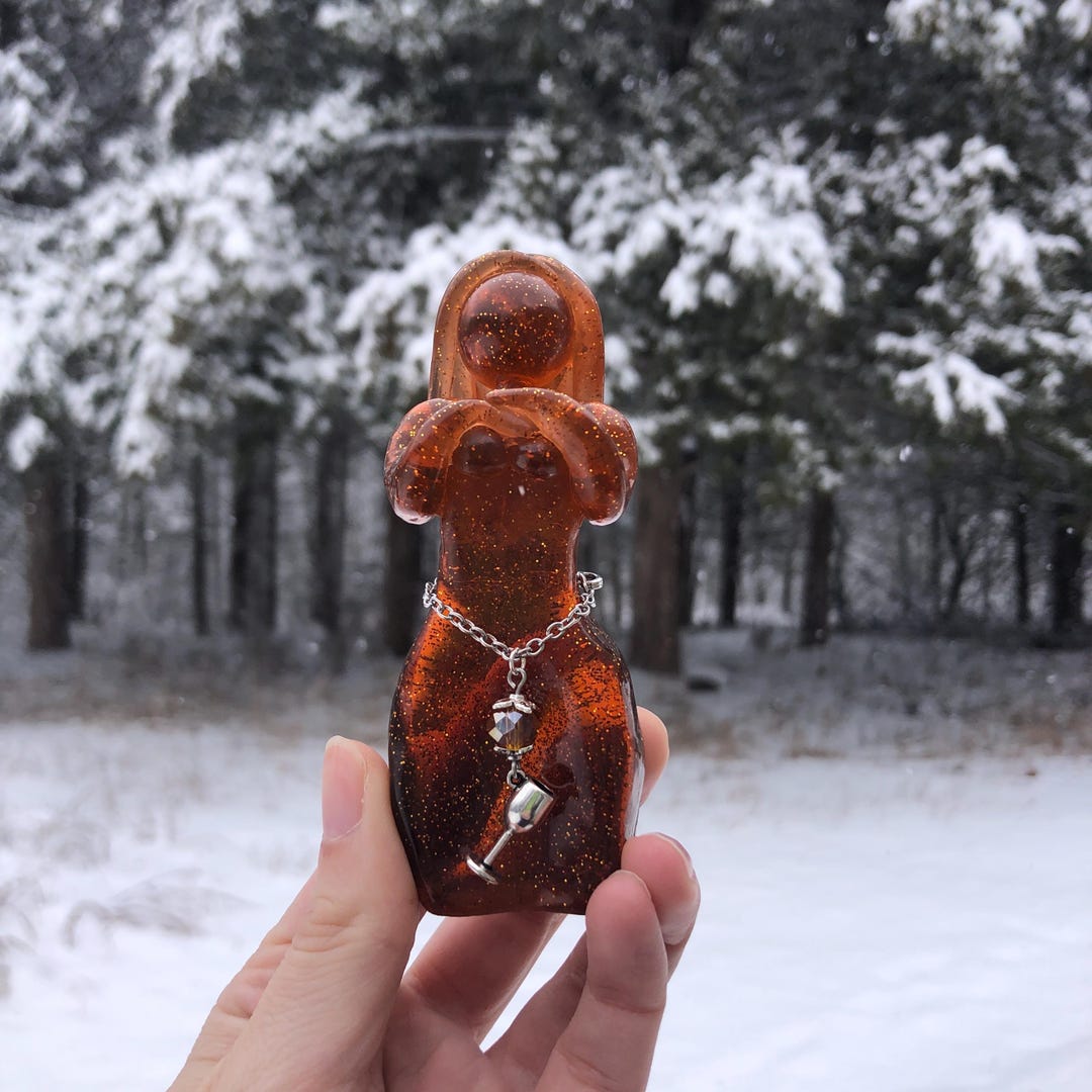 SPECIAL EDITION Circe Muse/she Listens Goddess Statue, Amber Mead ...