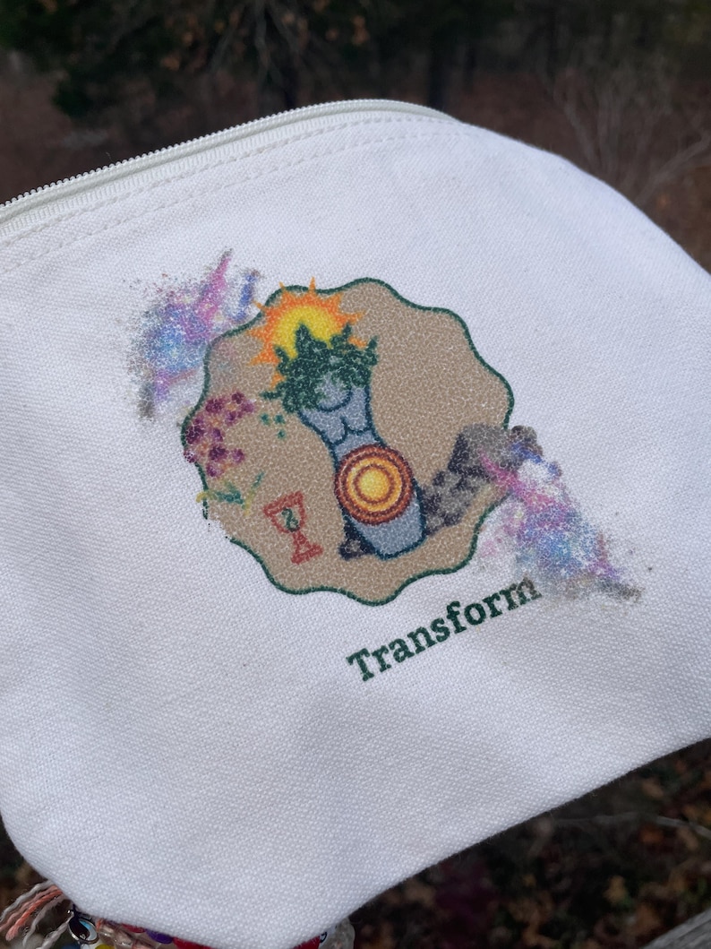 DIVINE IMPERFECTION Medusa Transformation Pouch (wiccan, Pagan, Altar ...