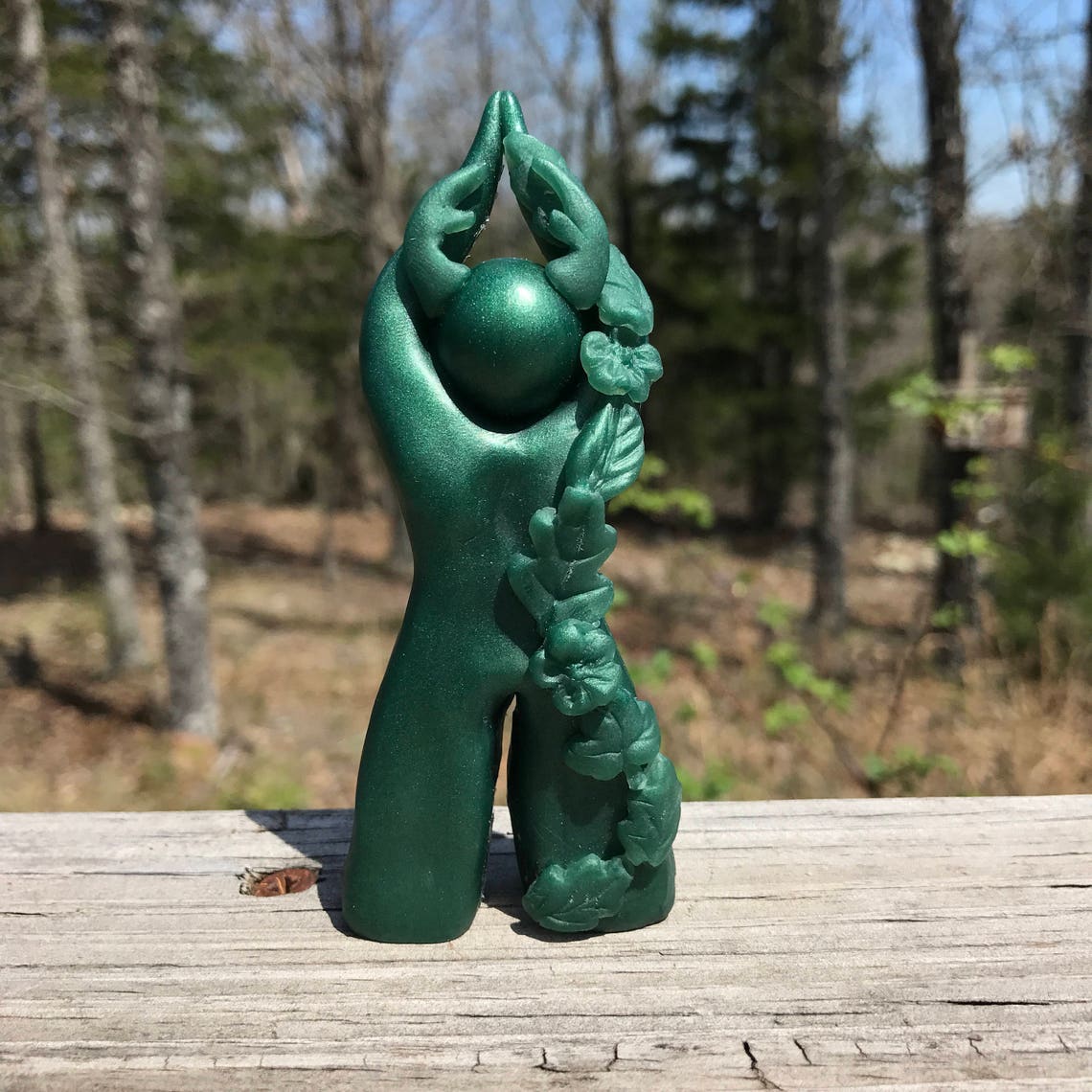 Horned God Statue statue Figurine Wild Hunt Forest God - Etsy