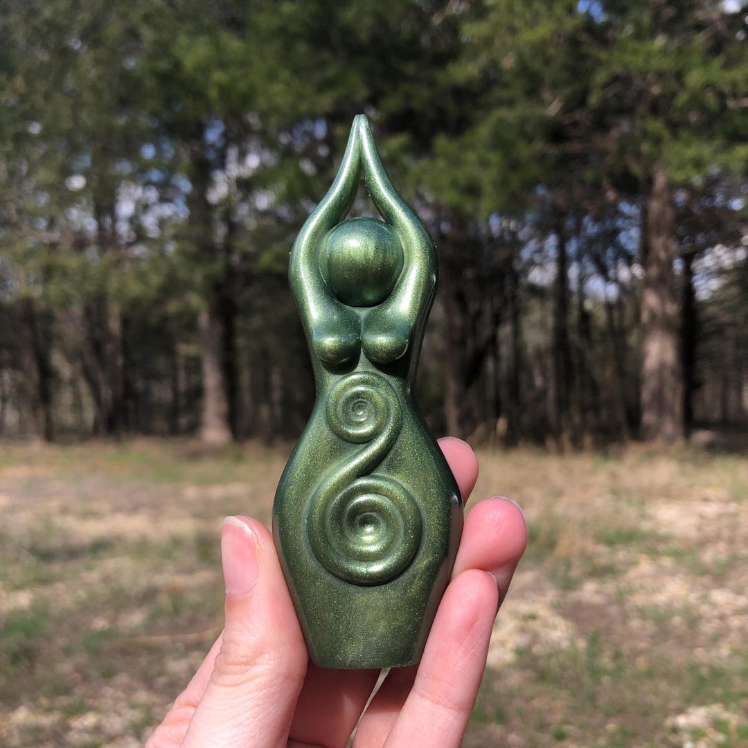 Special Edition CLASSIC Gaia Shakti Goddess Statue (statue, Figurine ...