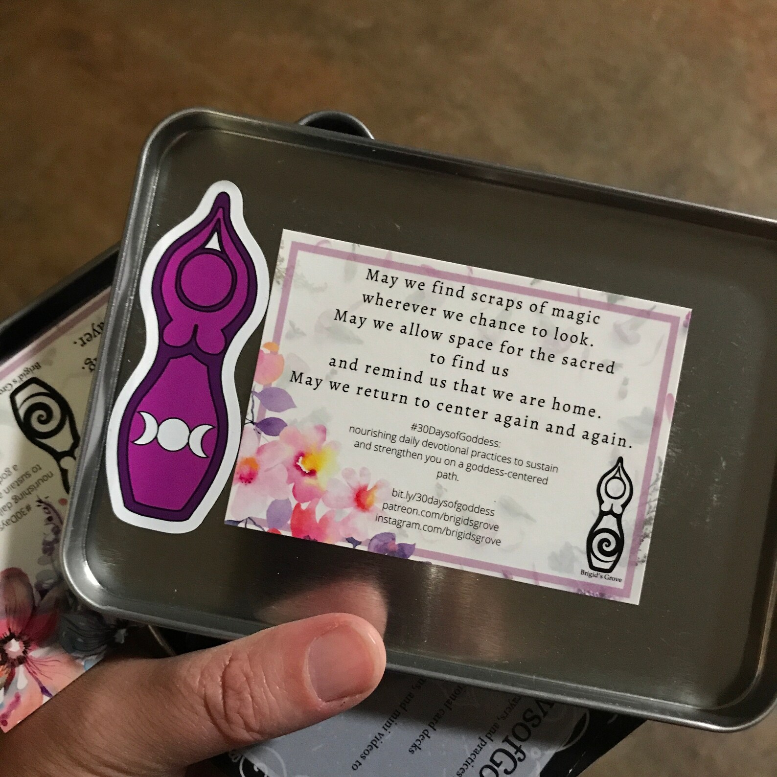 Rose Story Goddess Magnet aphrodite Brigids Grove Goddess - Etsy