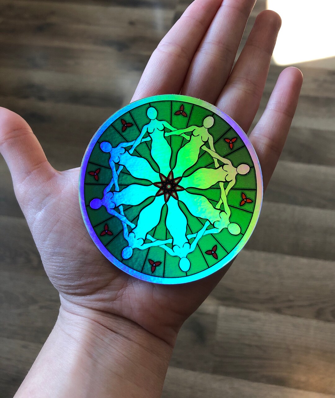 Limited Edition Yule Connection Goddess Mandala Sticker goddess, Winter ...