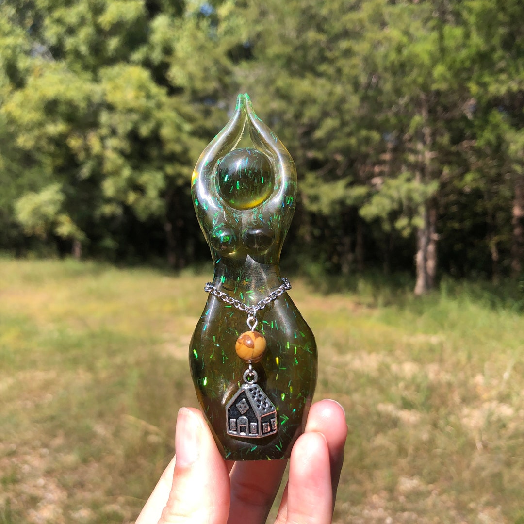 Baba Yaga Story Goddess, Bog Water, Semi-transparent Brown/green With ...