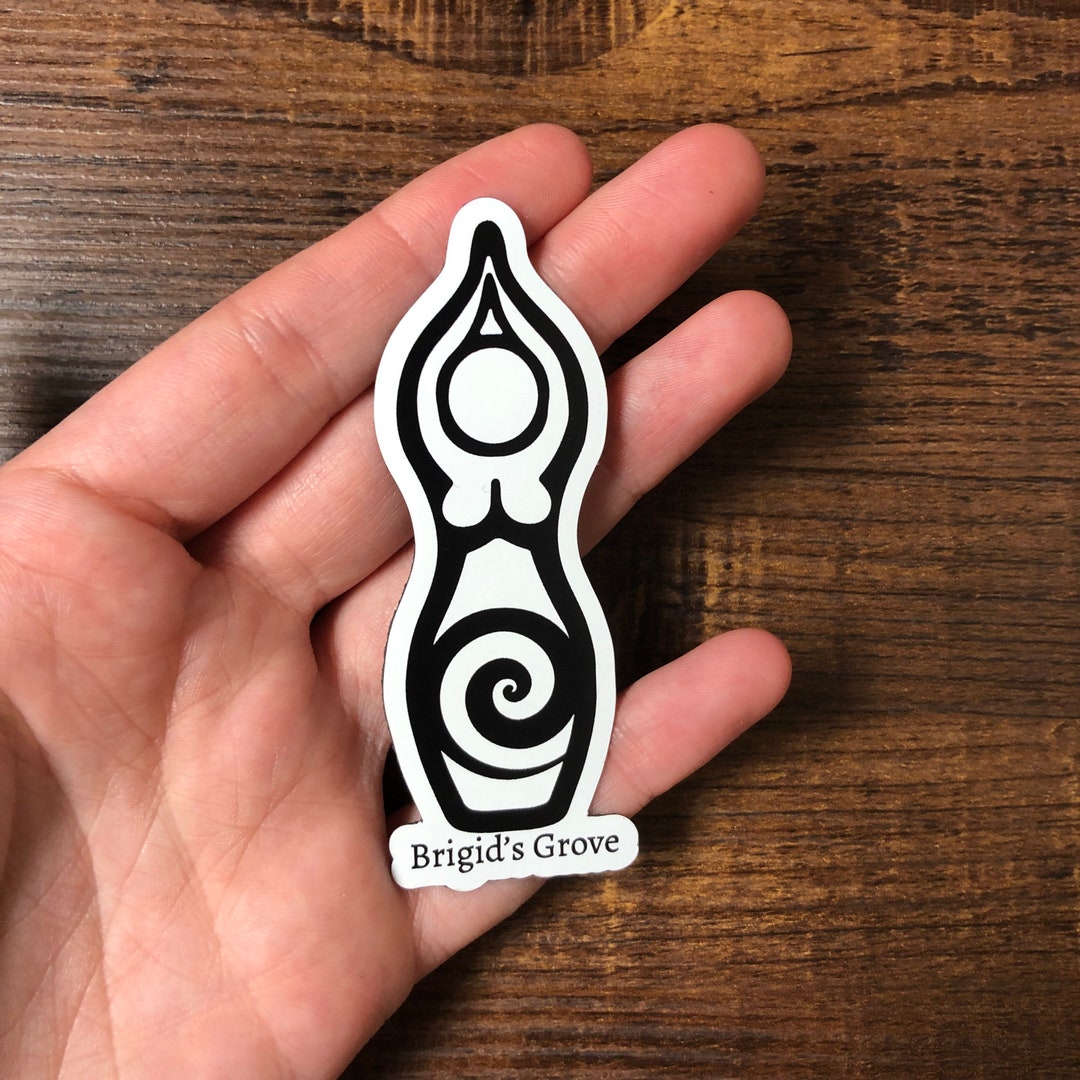Brigid's Grove Logo Spiral Story Goddess Magnet (brigid’s Grove ...