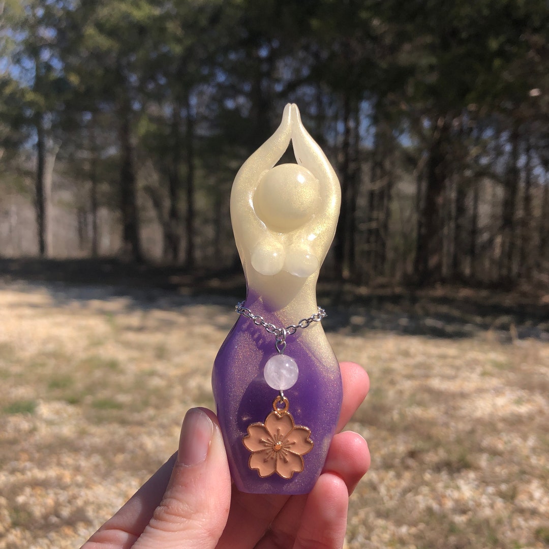 OOAK 14: New Bloom Story Goddess Statue figurine, Sculpture - Etsy