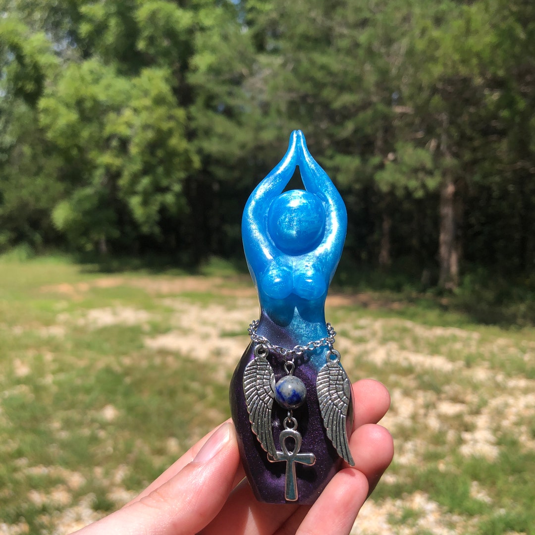 OOAK 37: Aset Story Goddess Statue figurine - Etsy