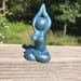 Solitude Meditation Goddess Sculpture statue Goddess - Etsy