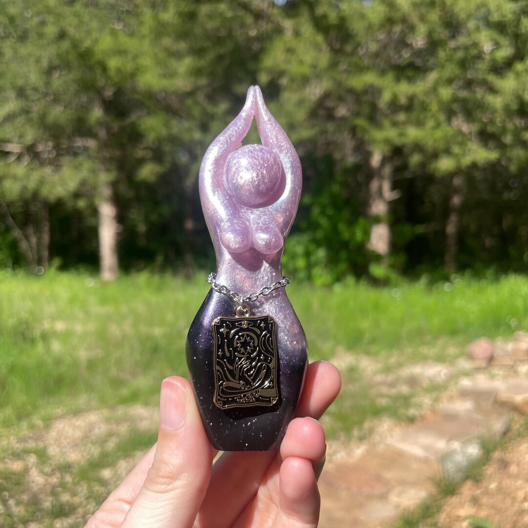 OOAK #22 Oracle Star Tarot Story Goddess Statue (figurine, Sculpture ...