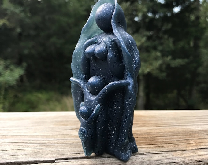 Cosmic Mother Goddess Statue sculpture, Figurine, Triple Goddess ...