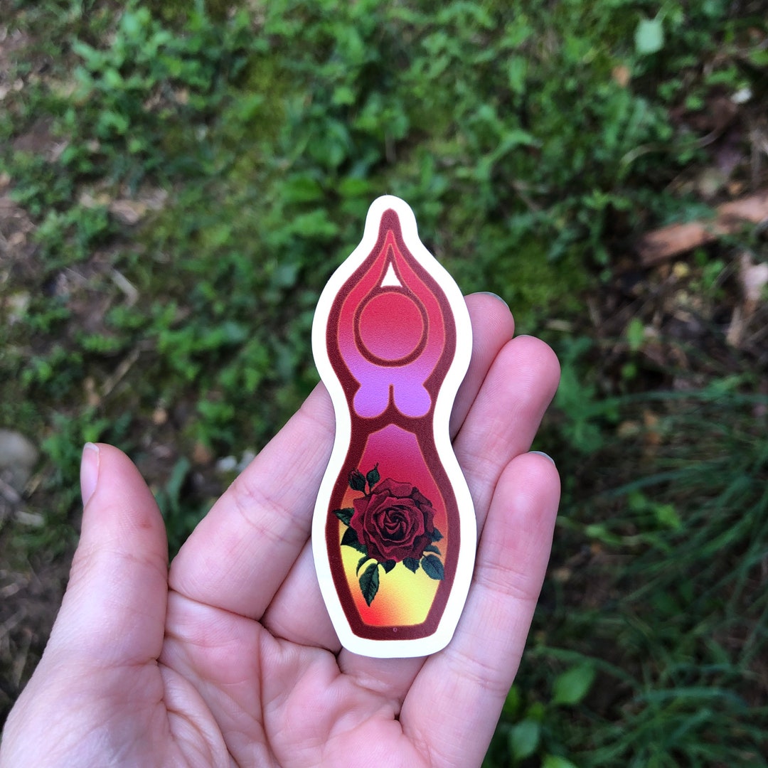 Rose Story Goddess Magnet (aphrodite, Brigid’s Grove, Goddess ...