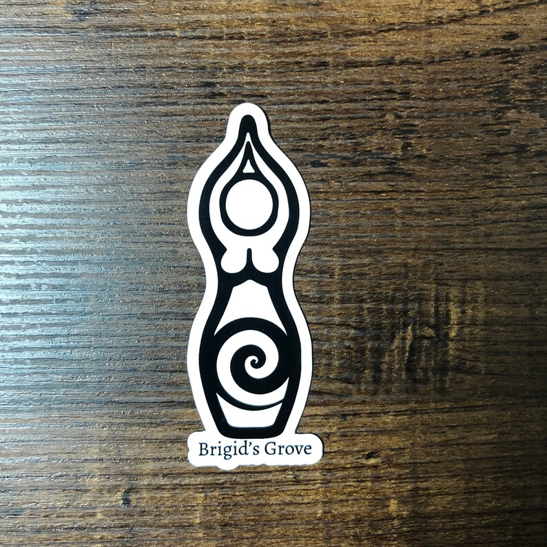 Brigid's Grove Logo Spiral Story Goddess Magnet brigids - Etsy